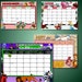 2024 EDITABLE Printable Kid's Calendar,printable Fillable Monthly ...