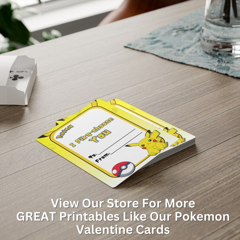 Printable Pokemon Play Money Spending Voucher Instant Download Bundle ...