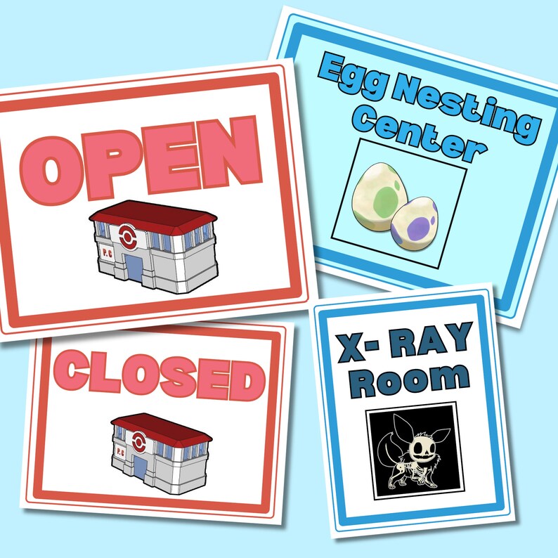 Pokemon Doctor Pretend Play Printables, Doctor Dramatic Play, Hospital ...