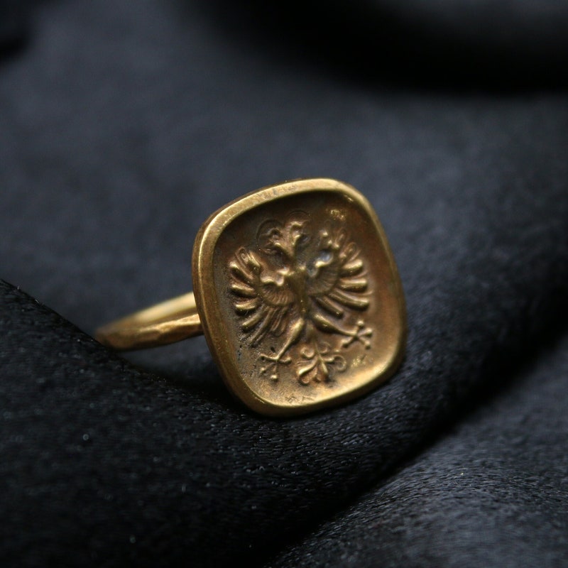 Silver 2 Headed Ring - Etsy