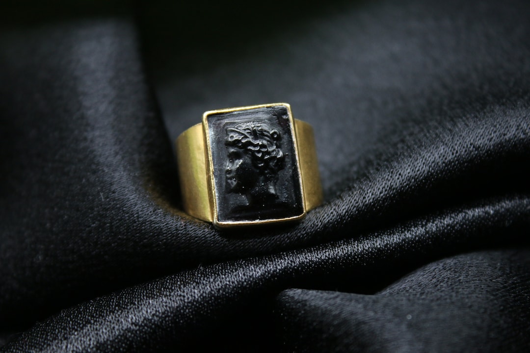 Intaglio Silver Men Ring Handmade Jewelry Greek Jewelry Ancient Greek ...