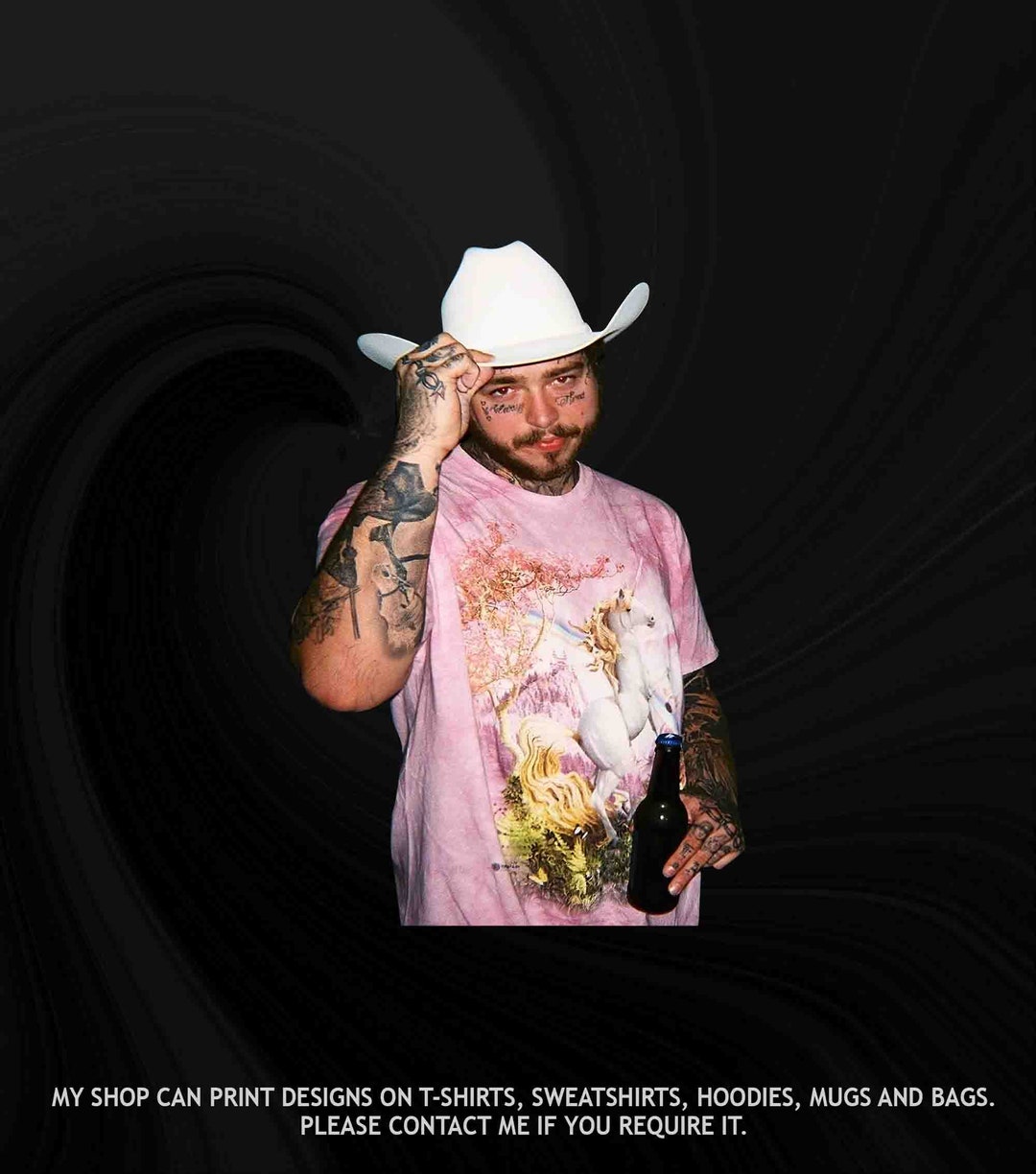 Cowboy Post Png, Posty Rap Png Bundle, Vintage Posty Graphic Png ...