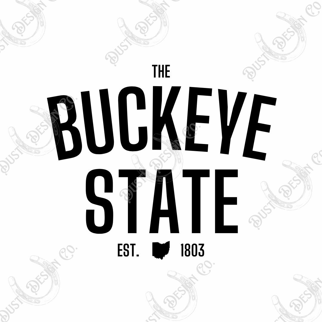 The Buckeye State, Ohio State Buckeyes PNG Shirt Design-digital ...