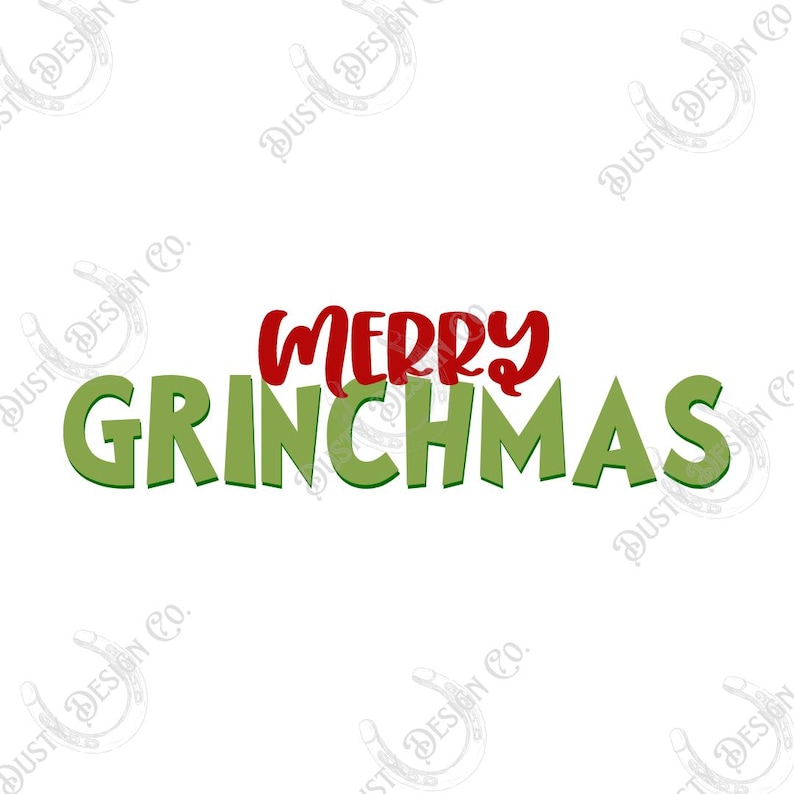 Merry Grinchmas Designs Png-digital Download - Etsy