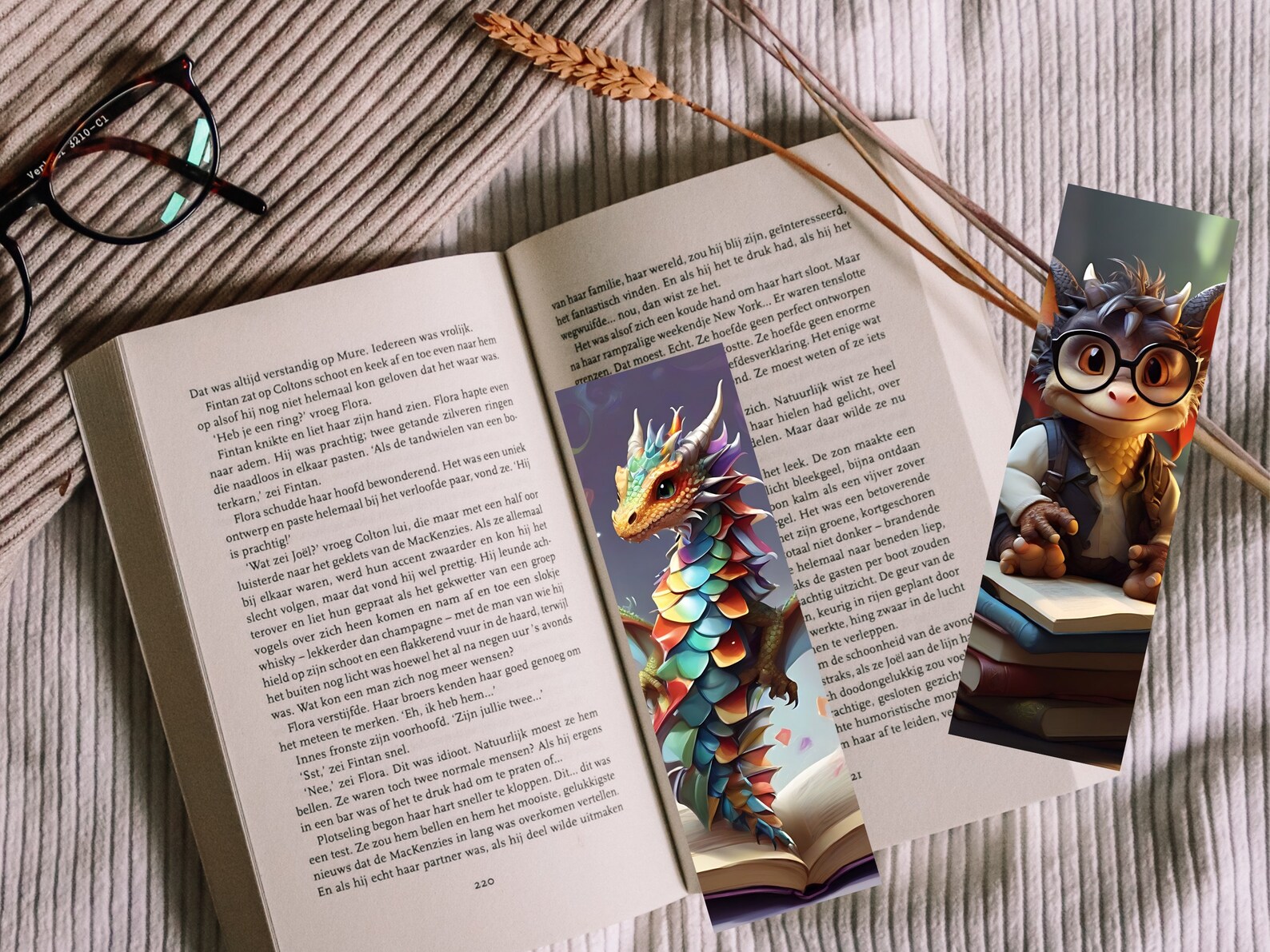 Printable Dragon Bookmark for Kids | Digital Cute Fantasy Book ...
