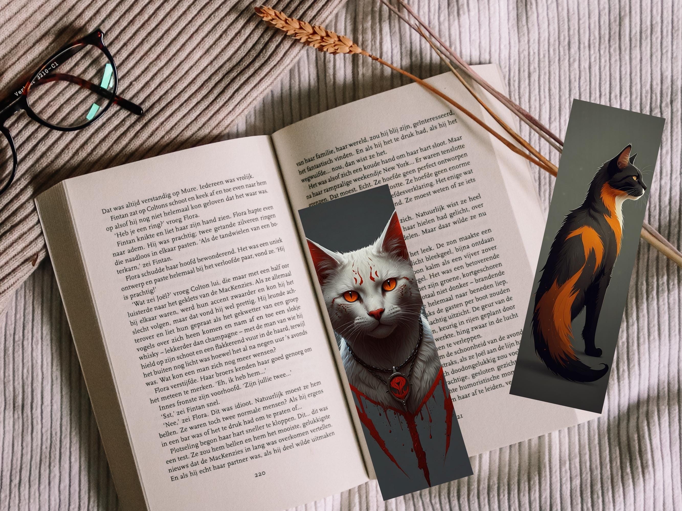 Printable Warrior Cats Bookmark Collection | Digital Heaven for Cat ...