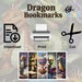 Printable Dragon Bookmark for Kids Digital Cute Fantasy Book - Etsy