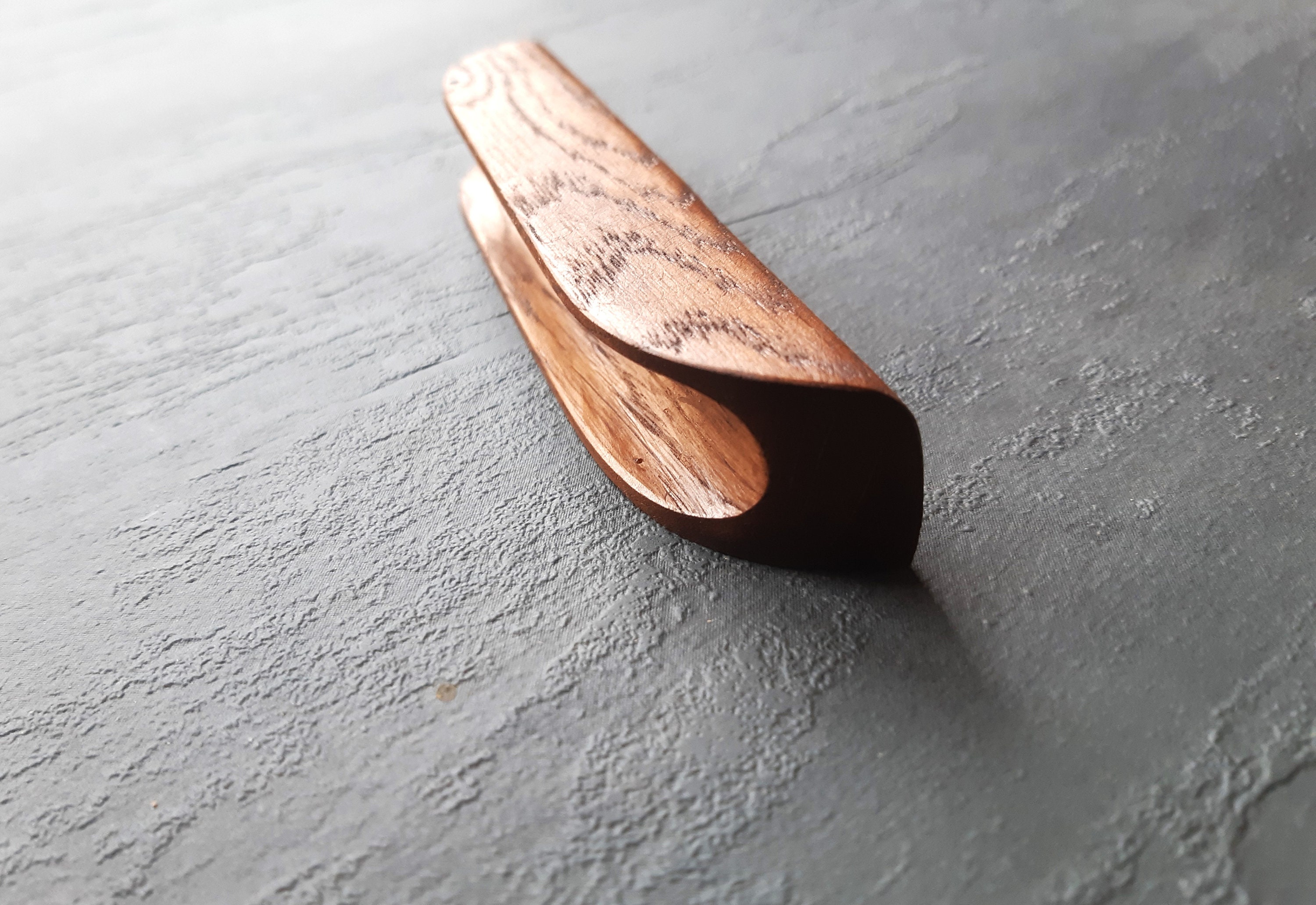 Handmade Oak Wood Drawer Pulls: Modern Rounded Furniture Handles - Etsy