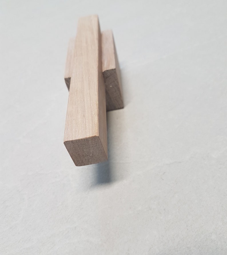 Long Modern Oak Wood Handles, Kitchen Cabinet Furniture Pulls ...