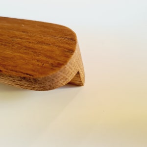 Solid Oak Wood Cabinet Handle: Modern Furniture Pull - Etsy
