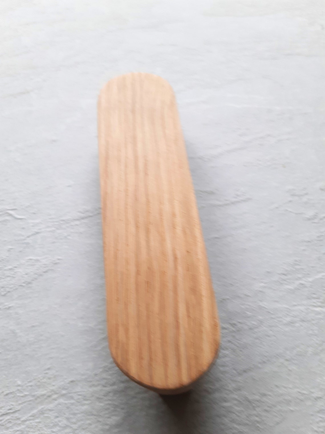 Long Oak Wood Handles Pulls Simple Kitchen Hardware Dresser Pulls ...