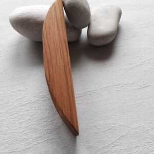 Elegant Long Wood Handles Pulls, Simple Furniture Hardware, Dresser ...