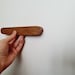 Solid Oak Wood Cabinet Handle: Modern Furniture Pull - Etsy