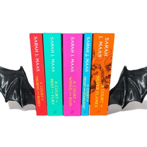 Bat Wing Bookends - ACOTAR Inspired - Etsy
