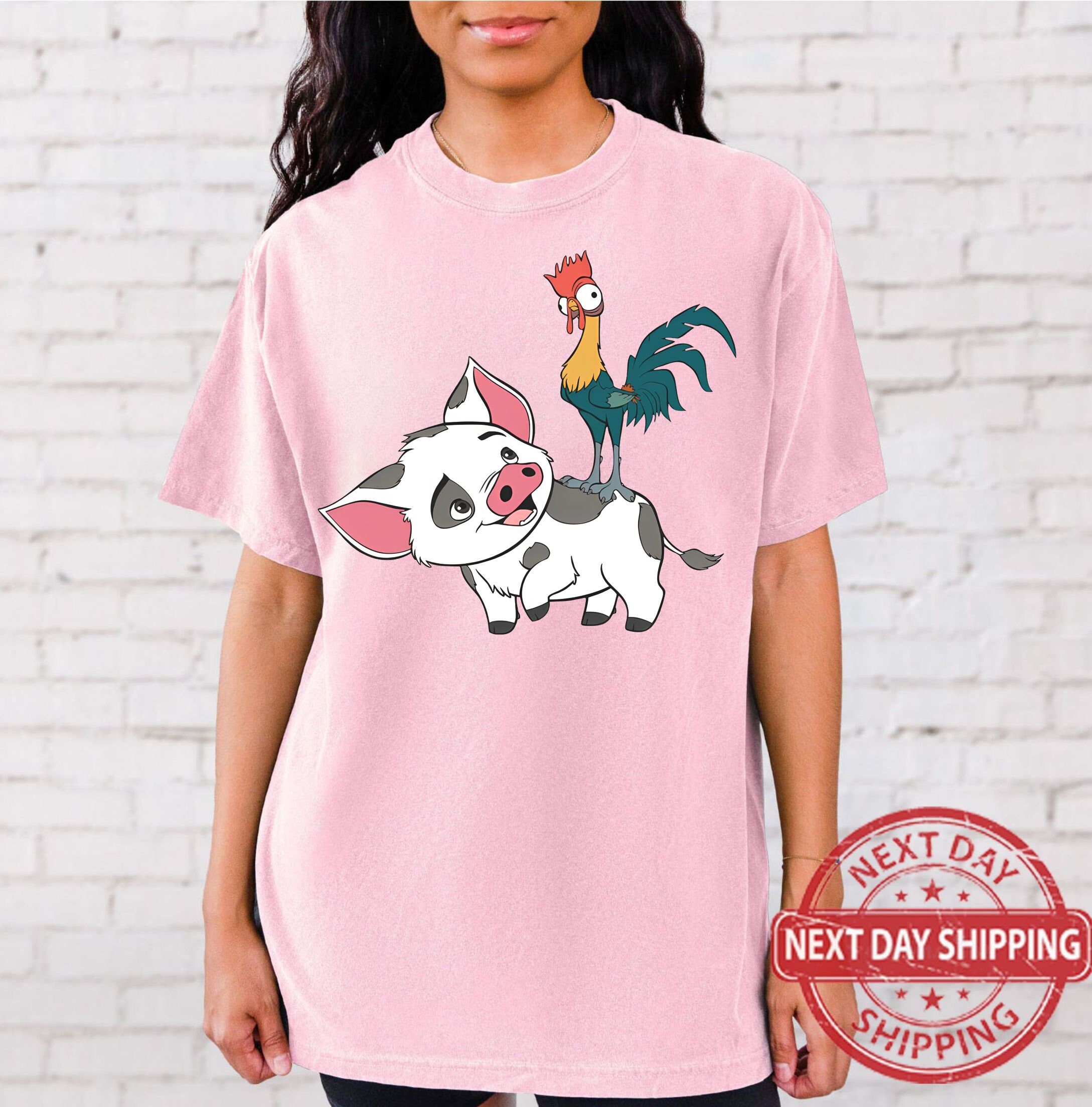 Vintage Disney Moana Characters Shirt, Funny Hei Hei and Pua T-shirt ...
