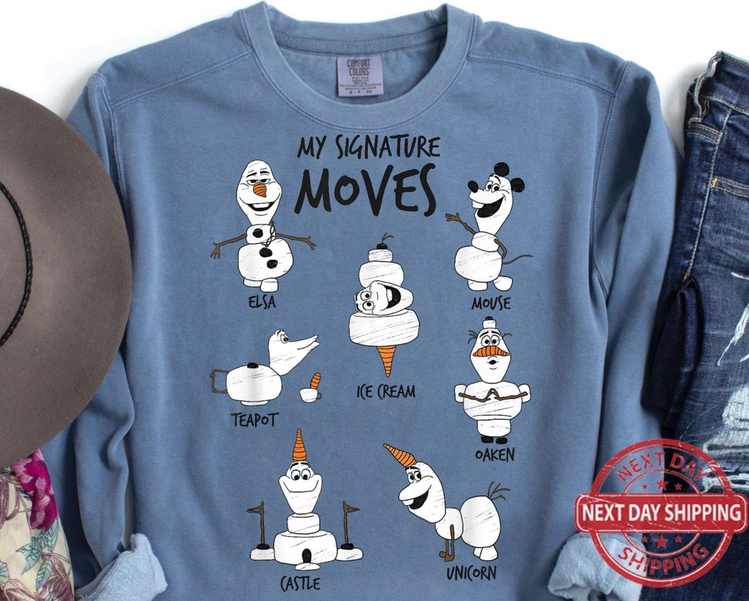 Disney Frozen 2 Olaf My Signature Moves Christmas Disney - Etsy