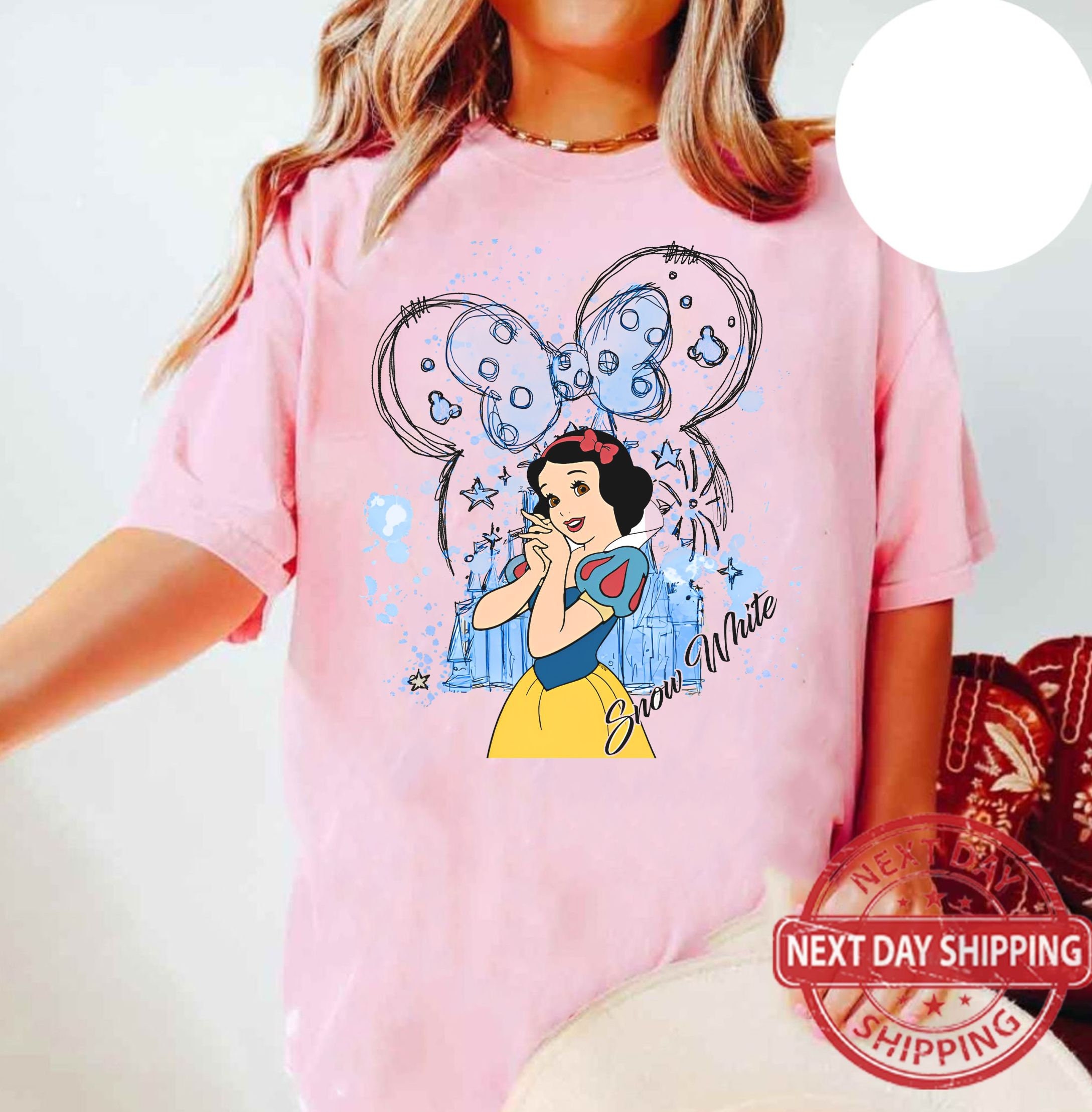 Cute Disney Water Colors Snow White Shirt, Walt Disney Princess T-shirt ...
