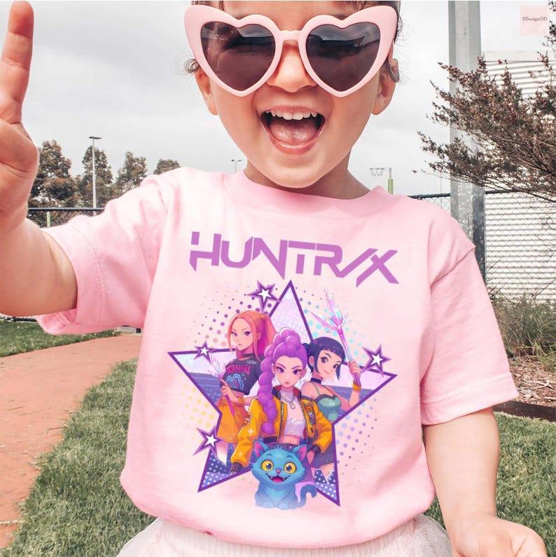 Huntrix T Shirt, Demon Hunters Shirt, Huntrix Girls T Shirt, Mira Rumi ...