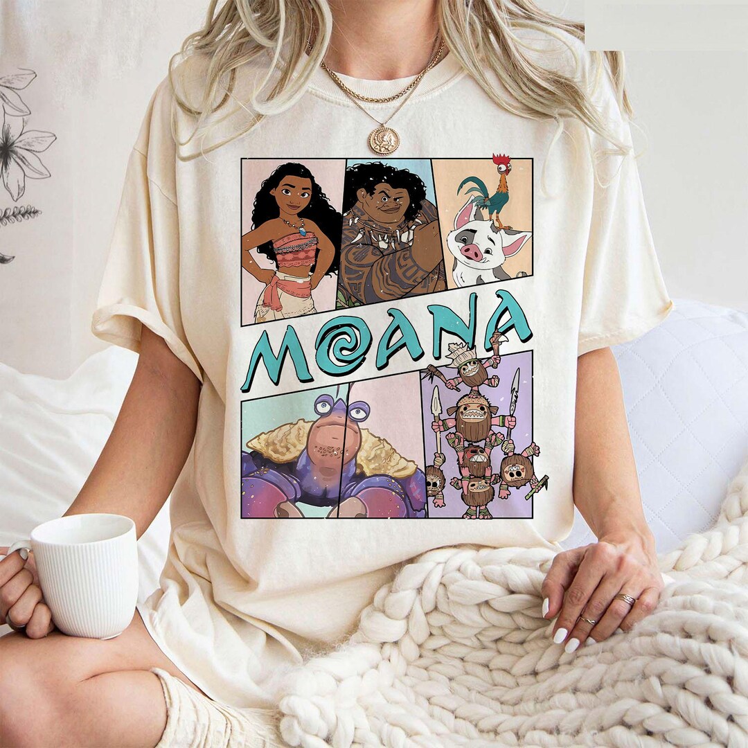 Disney Moana Shirt, Princess Moana Family Matching T-shirt, Maui ...