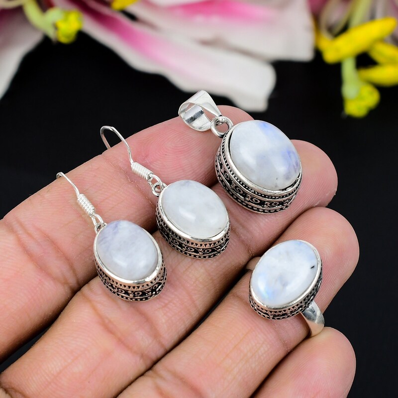 Moonstone Jewelry - Etsy