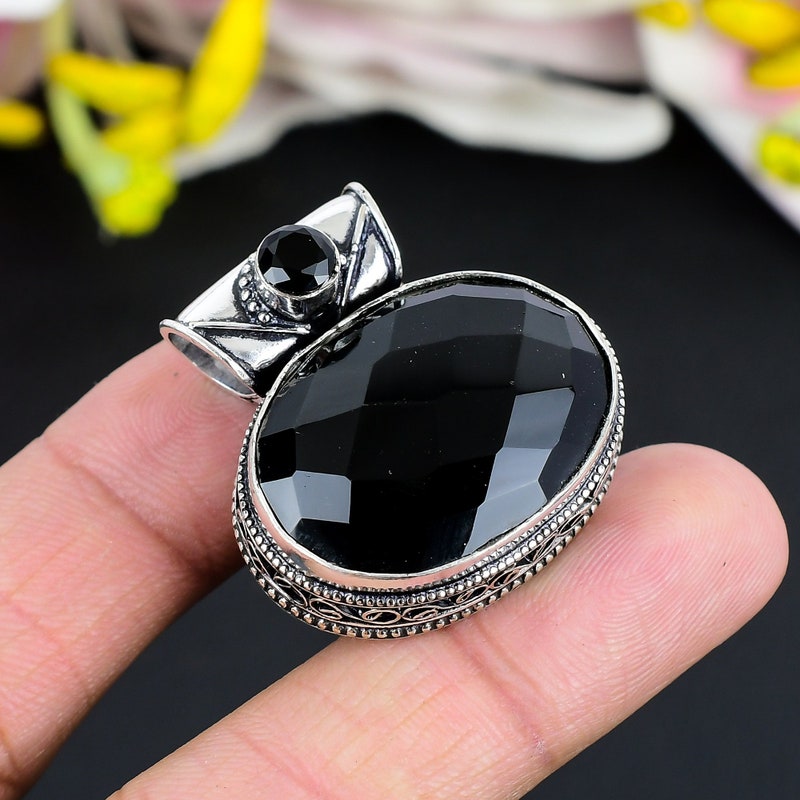 Black Spinel Jewelry - Etsy