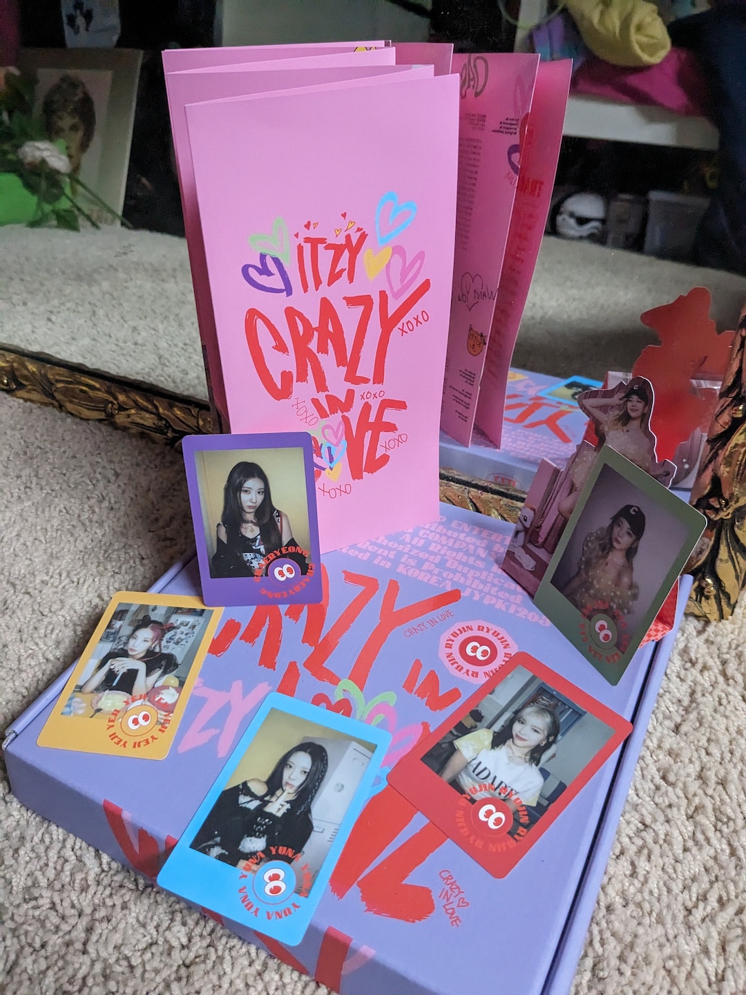 Itzy Crazy in Love US Benefit Polaroid Photocatds - Etsy Canada