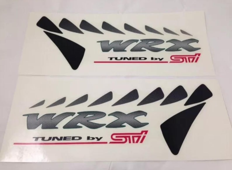 JDM GC8 Wrx Sti Side Decal Sticker Pair - Etsy