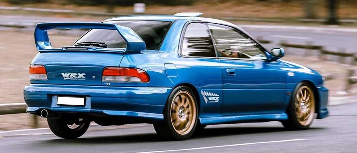 JDM GC8 Wrx Sti Side Decal Sticker Pair - Etsy