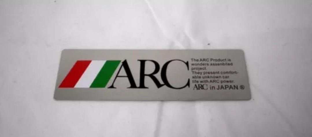 JDM ARC Magic Plate Tag Badge - Etsy