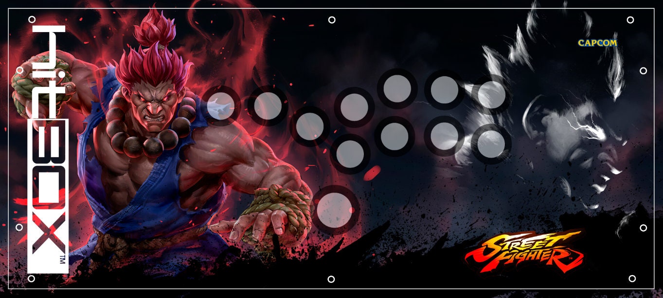 Art Design for HITBOX Arcade, Theme: AKUMA. Sf6 MK1 Kofxv Tekken 8 - Etsy