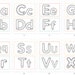 Printable Tracing Cards Alphabet PDF A5 - Etsy