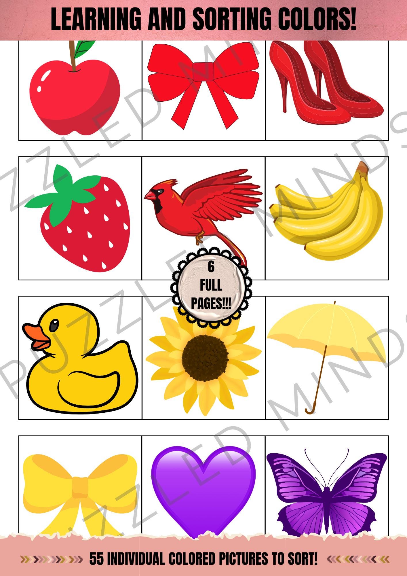 Color Matching, Learning Colors, Color Worksheets, Aba, Pre-k ...