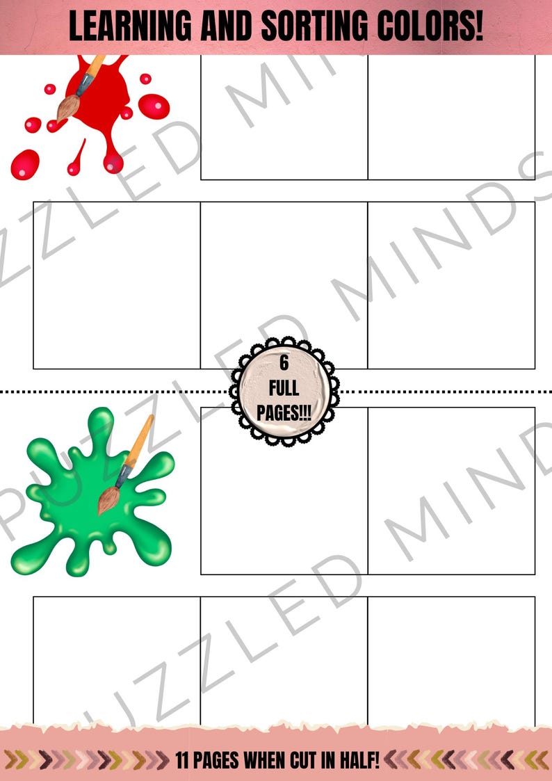 Color Matching, Learning Colors, Color Worksheets, Aba, Pre-k ...