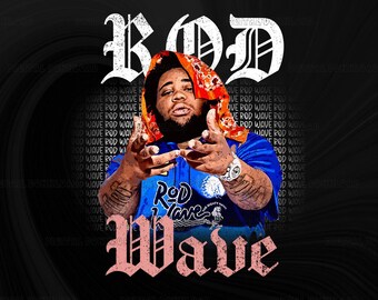 Rod Wave Nostalgia Png File, 90s Rap Music, Rapper Rod Wave Tour Design ...