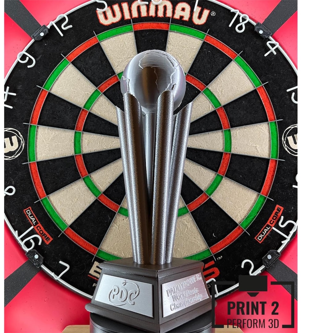 Sid Waddell Darts World Championship Trophy Replica Darts Holder Cup ...