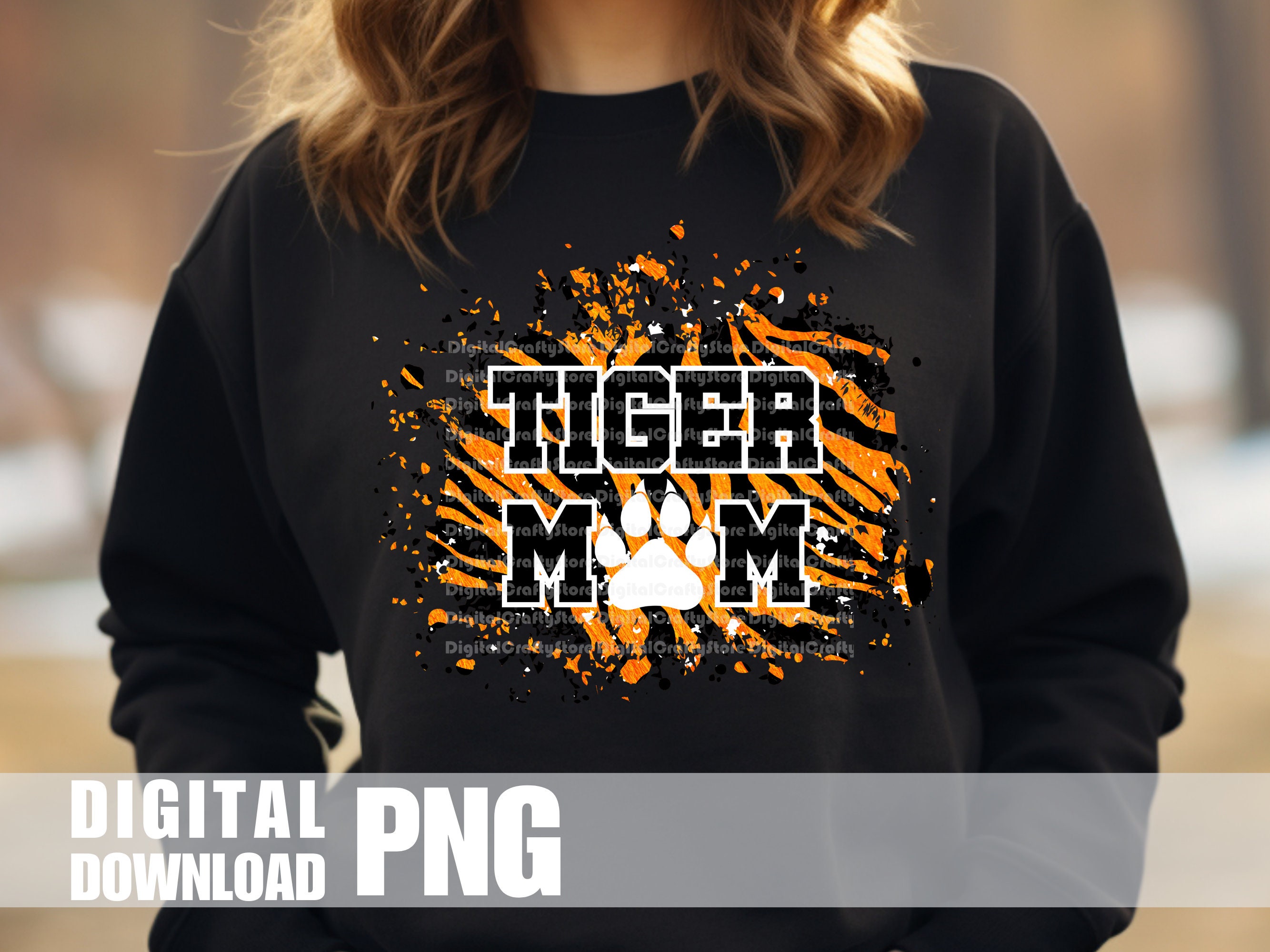 Tigers Mom PNG, Tiger Png, Tiger Pride Png, Mama Tiger Png, Tigers ...