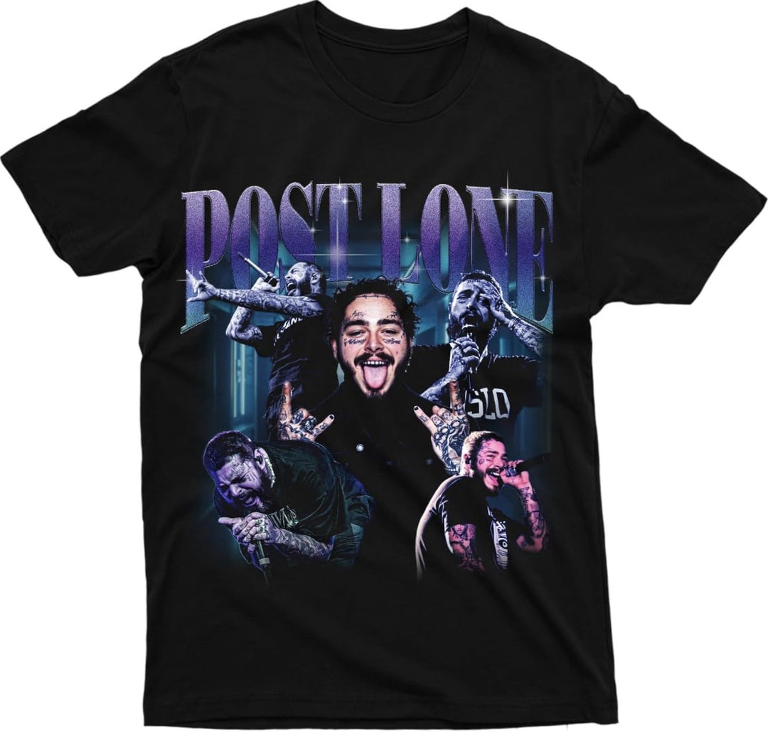 Post Malone Custom T-shirt, Posty Tour 2023 Music Shirt, Posty Fans ...