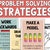 Problem Solving Strategy Posters for Word Problems Elementary Grade 1-6 ...