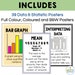 Data and Statistics Posters - Math Terminology, Definitions & Visual ...