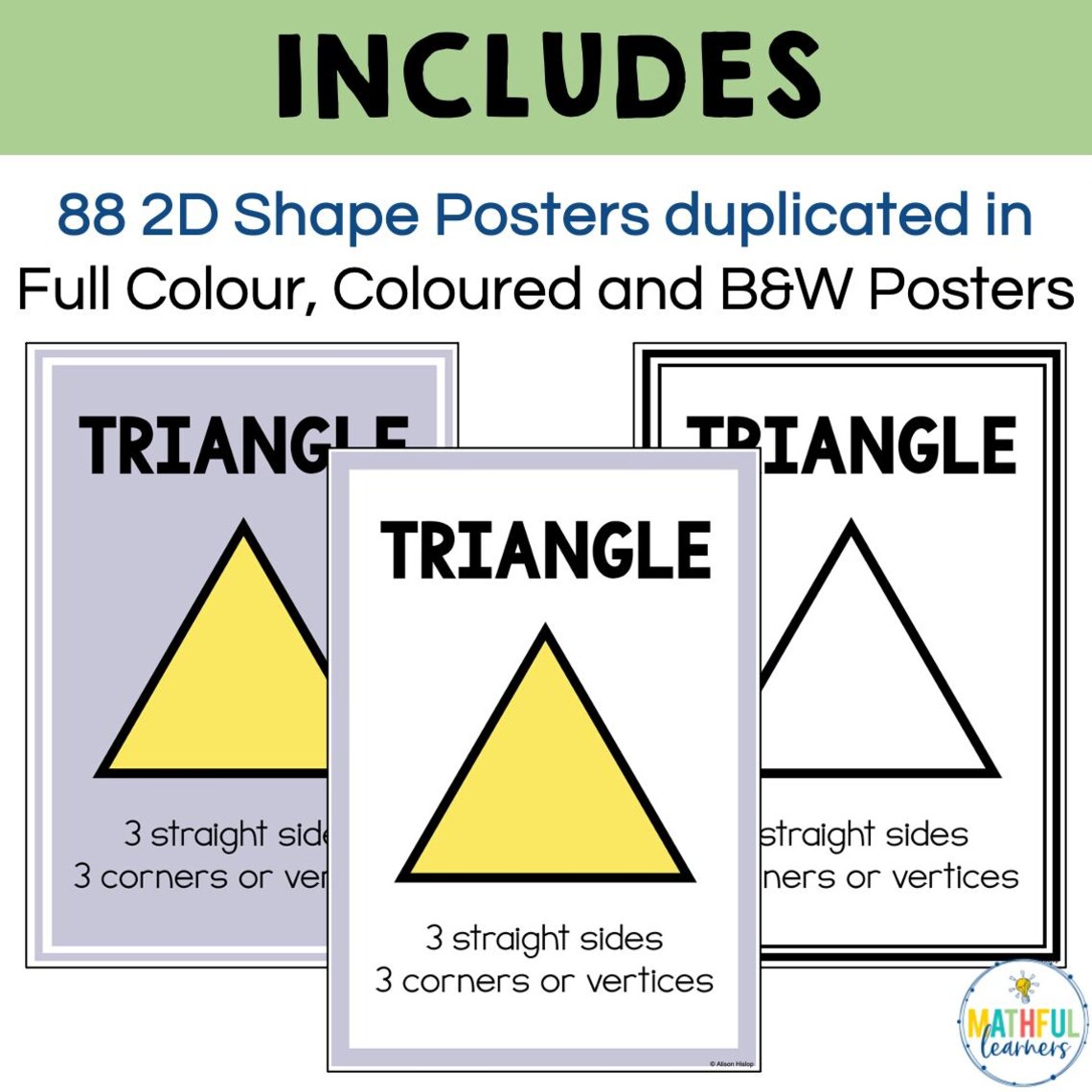 2D Shape Posters | Geometry Posters | Classroom Display | Math ...