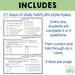 Naplan Language Conventions Practise Tests Year 5 Daily Worksheets - Etsy