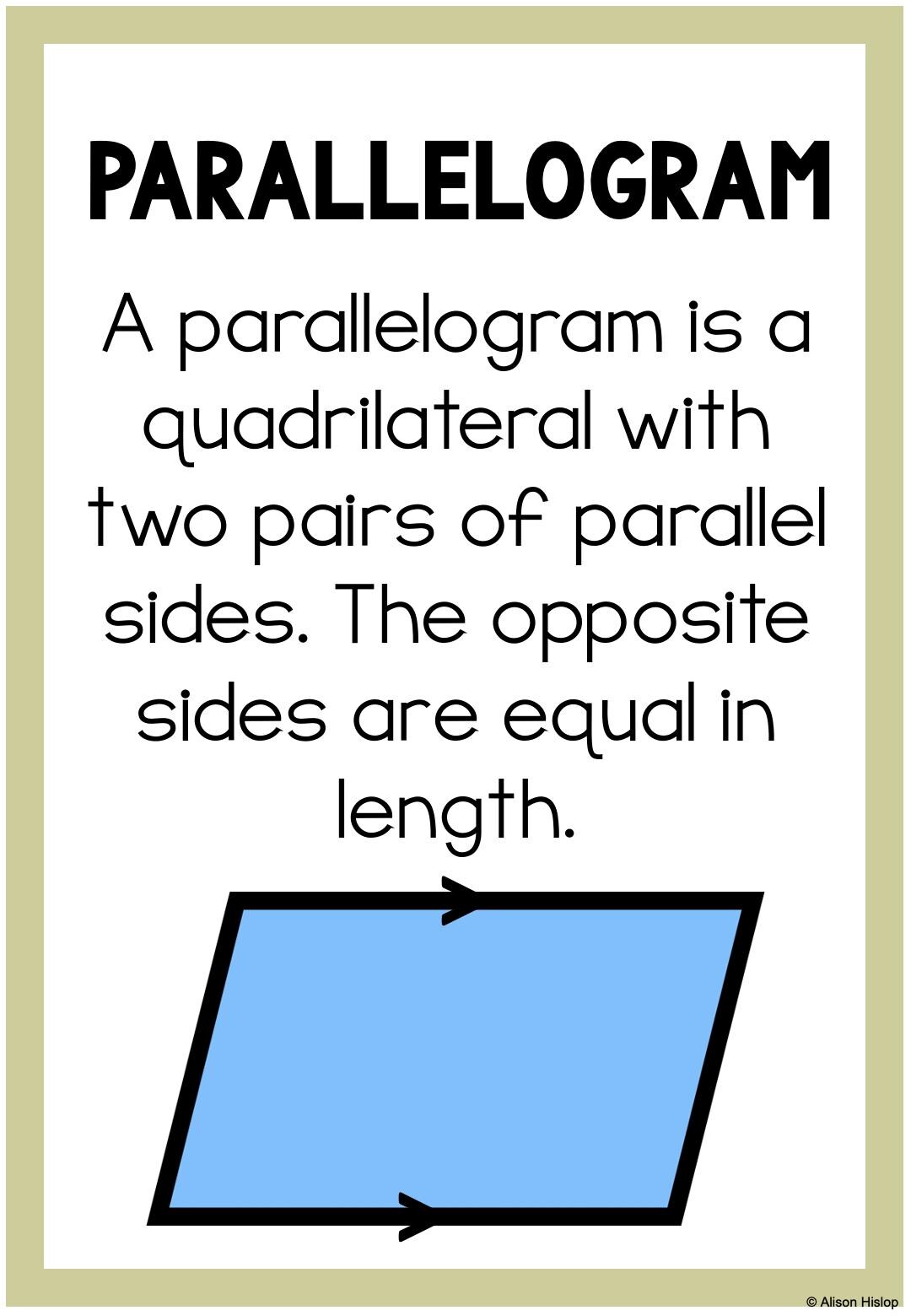 2D Shape Posters | Geometry Posters | Classroom Display | Math ...