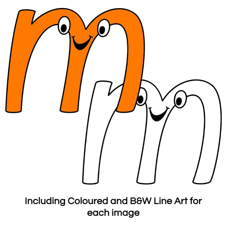 Alphabet Clipart Set | High-resolution ABC Illustrations | Educational ...