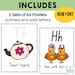 Ants in the Apple Alphabet Posters & Flashcards - NSW Foundation Font ...