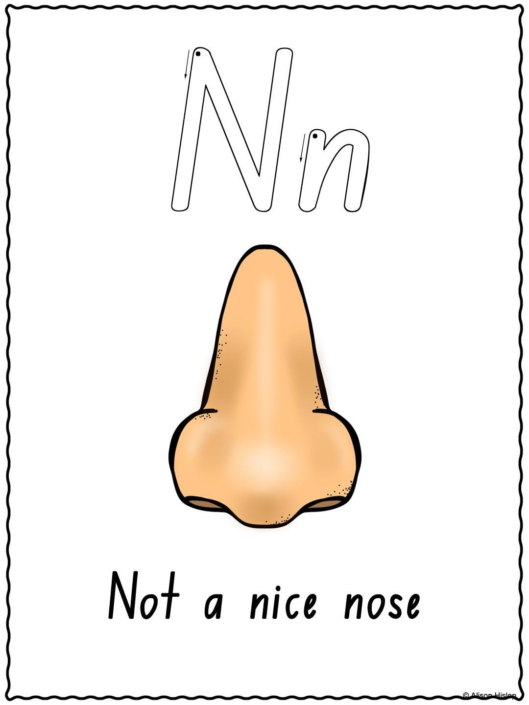 Ants in the Apple Alphabet Posters & Flashcards - NSW Foundation Font ...