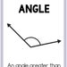 Angles Posters - Geometry Terminology - Math Vocabulary Classroom ...