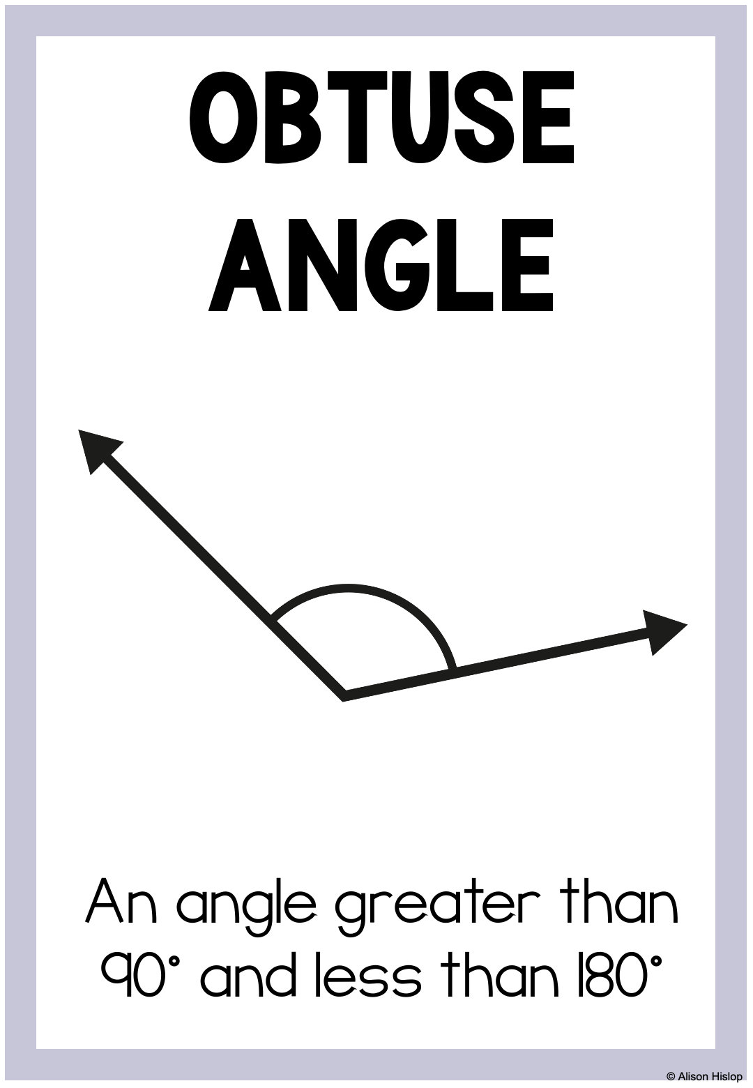 Angles Posters - Geometry Terminology - Math Vocabulary Classroom ...
