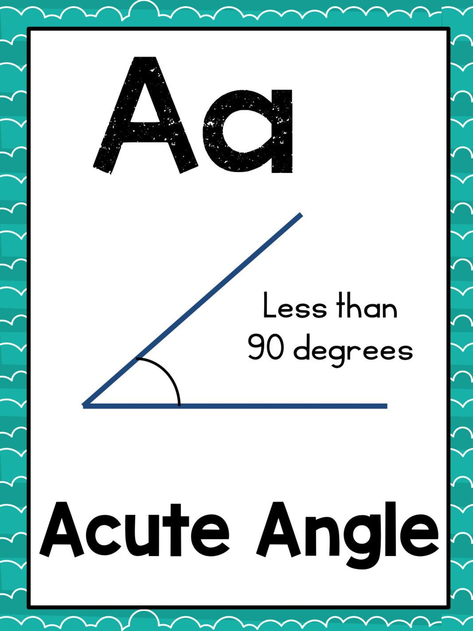 Math Alphabet Posters | Teach Maths Vocabulary With Math A-Z Posters ...