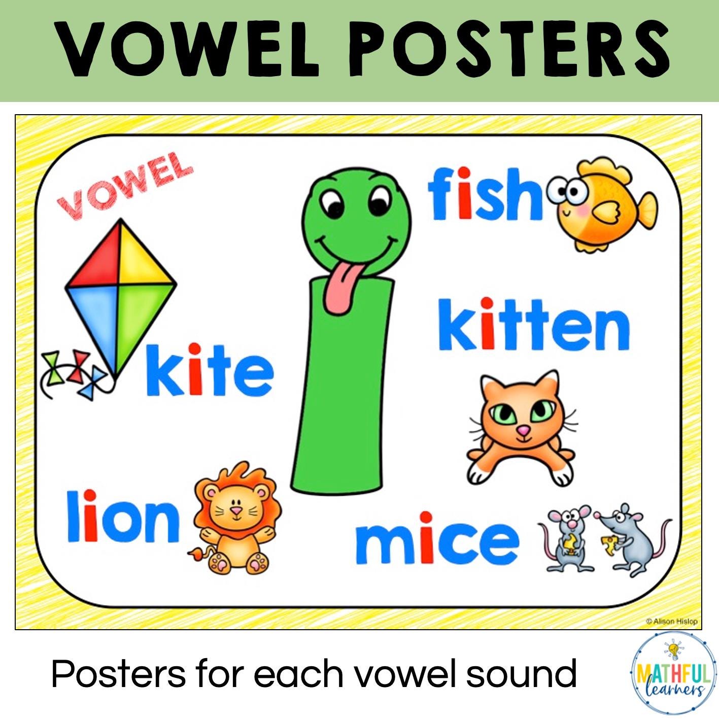 Consonants and Vowel Classroom Posters - Letter Display for Your ...