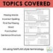 NAPLAN Language Conventions - Practice Tests Year 3 - Daily Worksheets ...